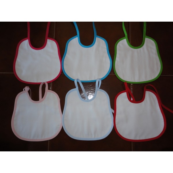 Babetes "pêra" simples - Lojinha d'Anita